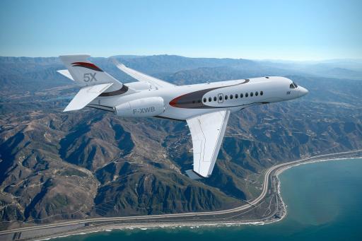 Dassault’s New Falcon 5X Makes First Virtual Flight
