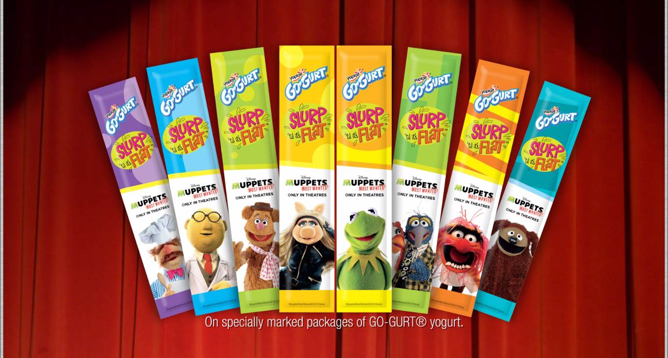 Yoplait® Go-GURT® Celebrates The Muppets’ World Tour in Disney’s ...