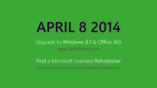 Microsoft XP End of Support