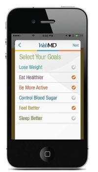 WebMD Launches Health Improvement Program for iPhone® to Make Biometric ...