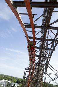 World's fastest wooden roller coaster World's tallest and steepest ...