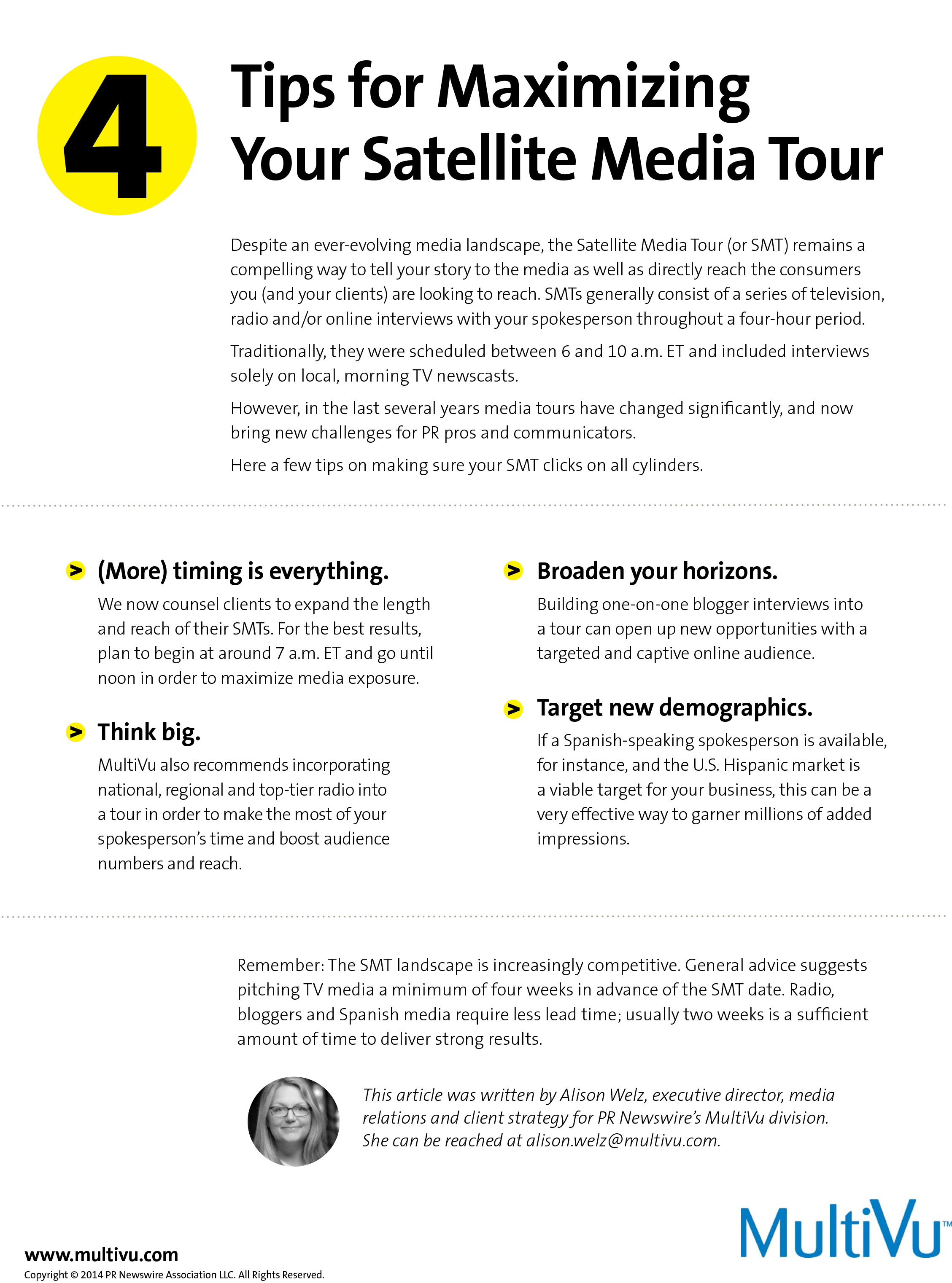 Satellite Media Tours: PR for Television, Radio… and Beyond