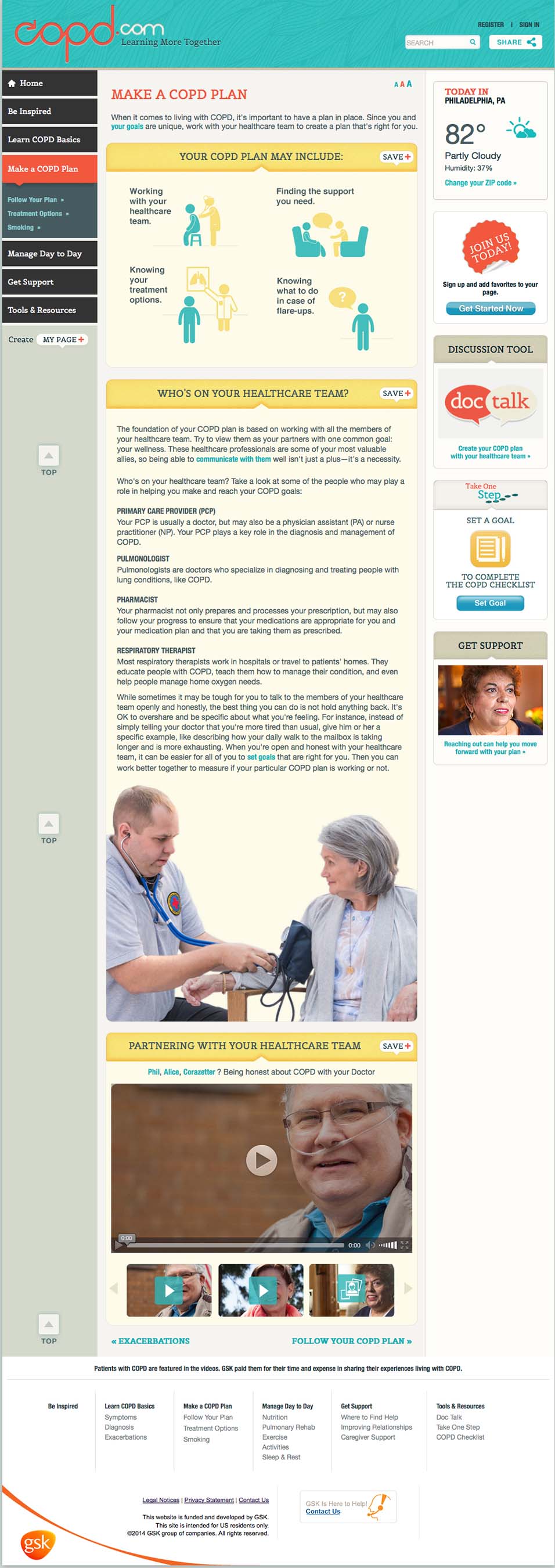 GSK’s COPD.com Relaunch Promotes Understanding and Dialogue about COPD