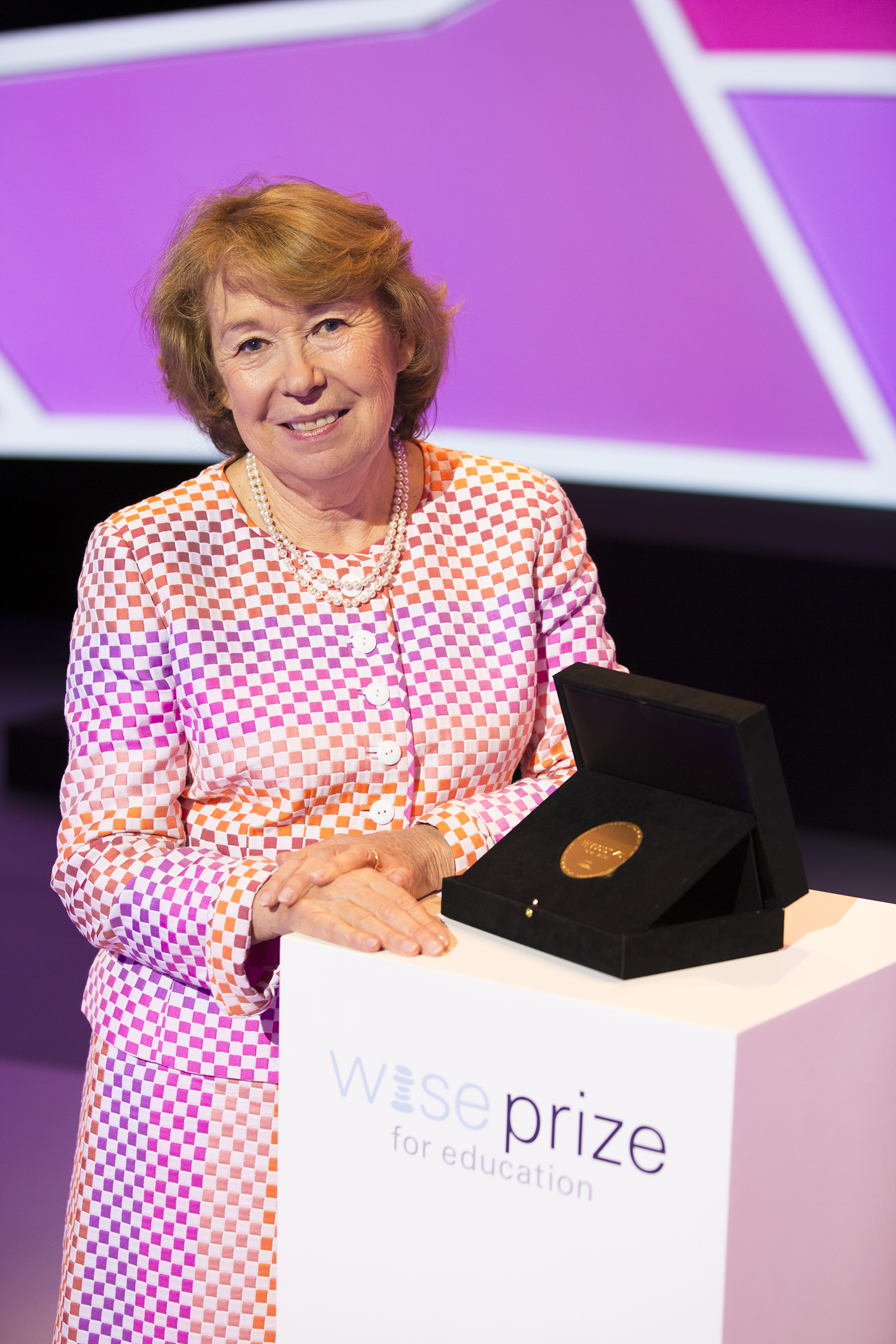 The 2014 WISE Prize for Education Awarded to Ms Ann Cotton