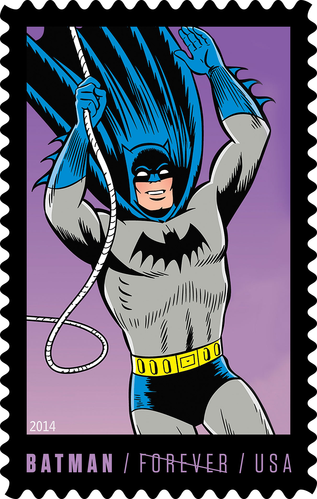 Batman Stamps Dedication Ceremony Kicks Off New York Comic Con 2014