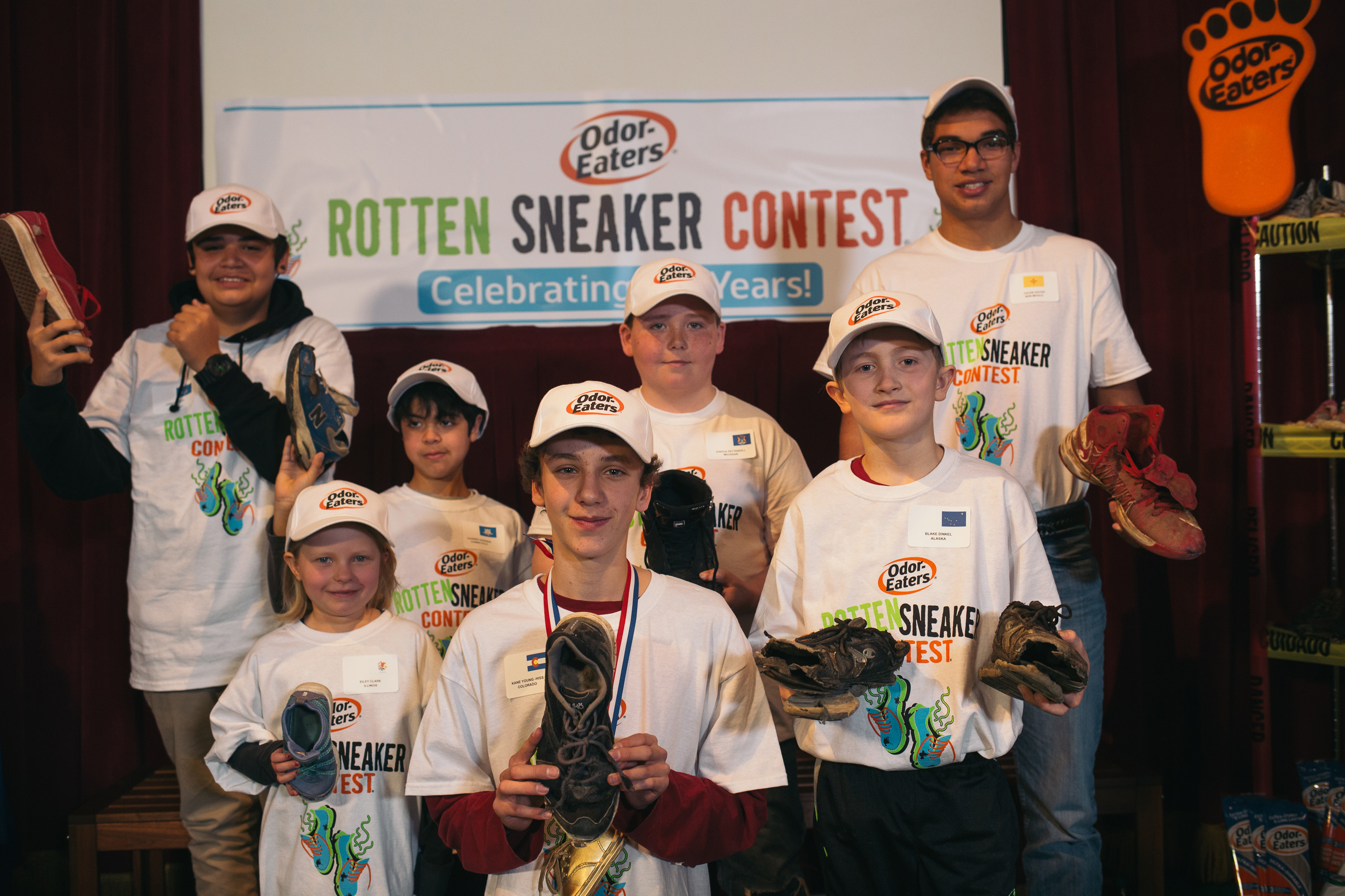 Kane Young-Hiss, Age 14 from Berthoud, CO Wins The National Odor-Eaters ...