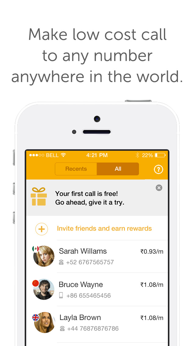 Ringo: The Smart International Calling app launches in India; No Wi­Fi ...