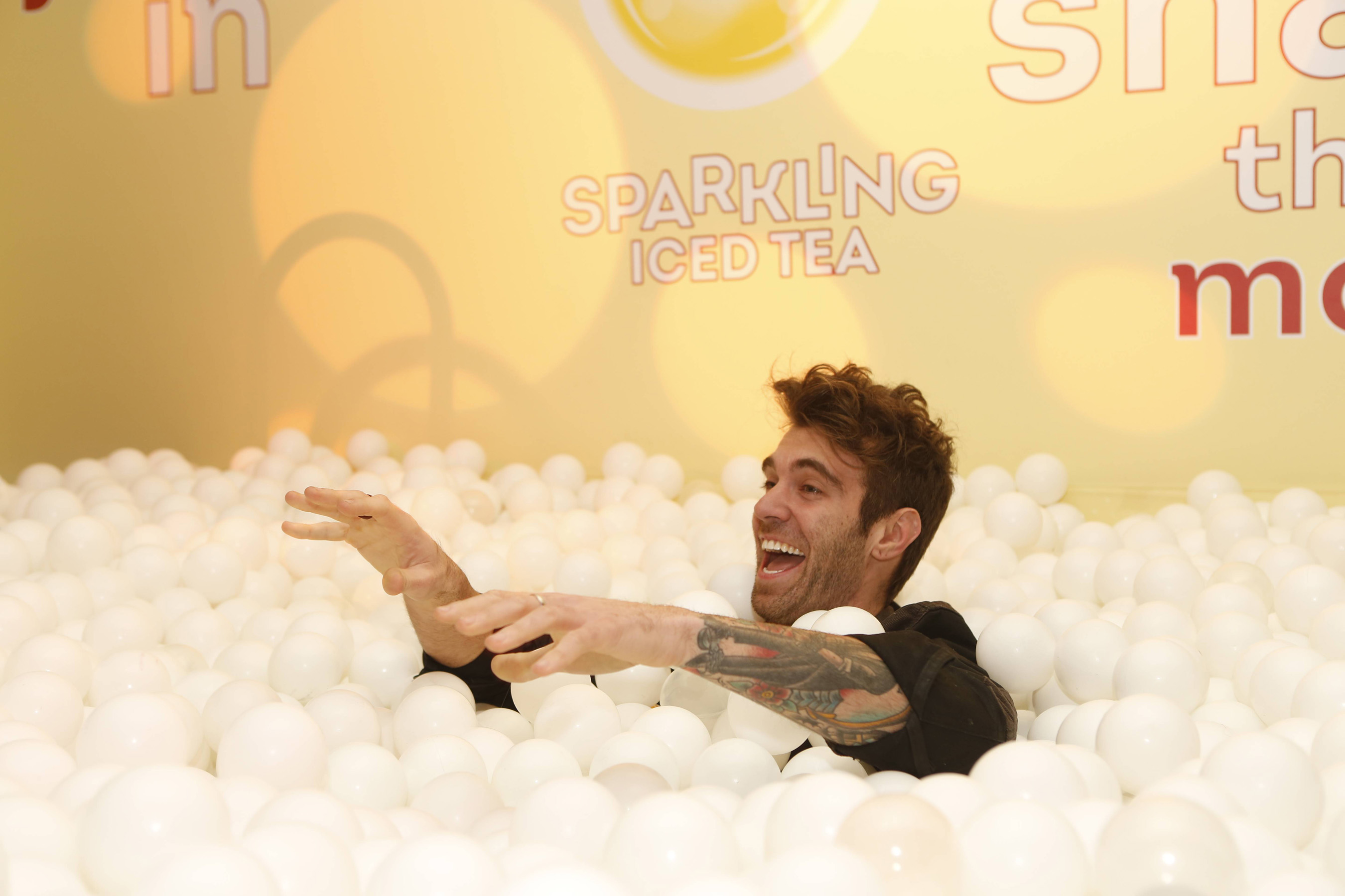 Lipton New Sparkling Iced Tea Kickoff With Brittany Snow And American ...