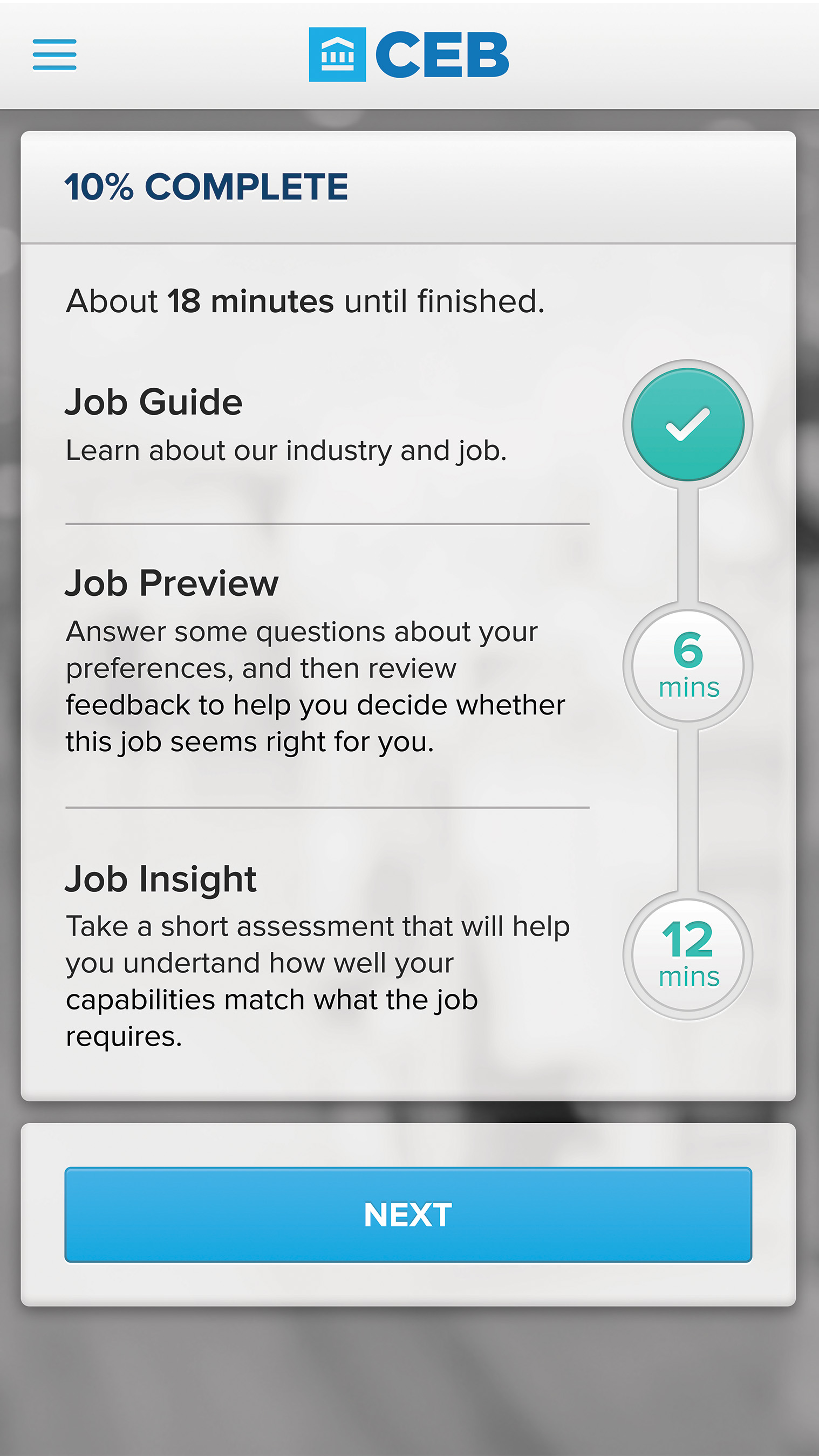 CEB UPENDS RECRUITING PROCESS WITH CEB PRECISE FIT; IMPROVES APPLICANT ...