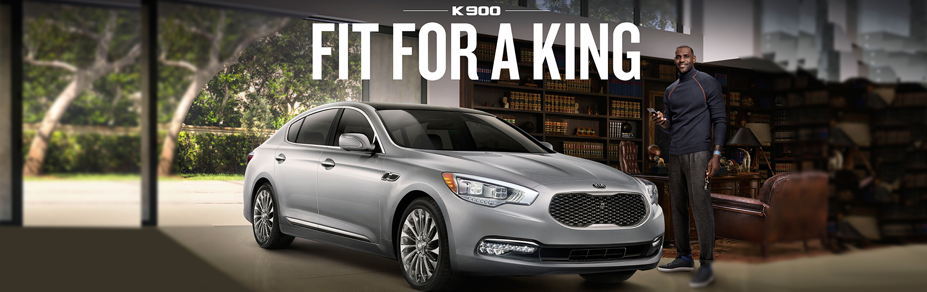 LEBRON JAMES TELLS “THE TRUTH” ABOUT DRIVING HIS KIA K900 LUXURY SEDAN