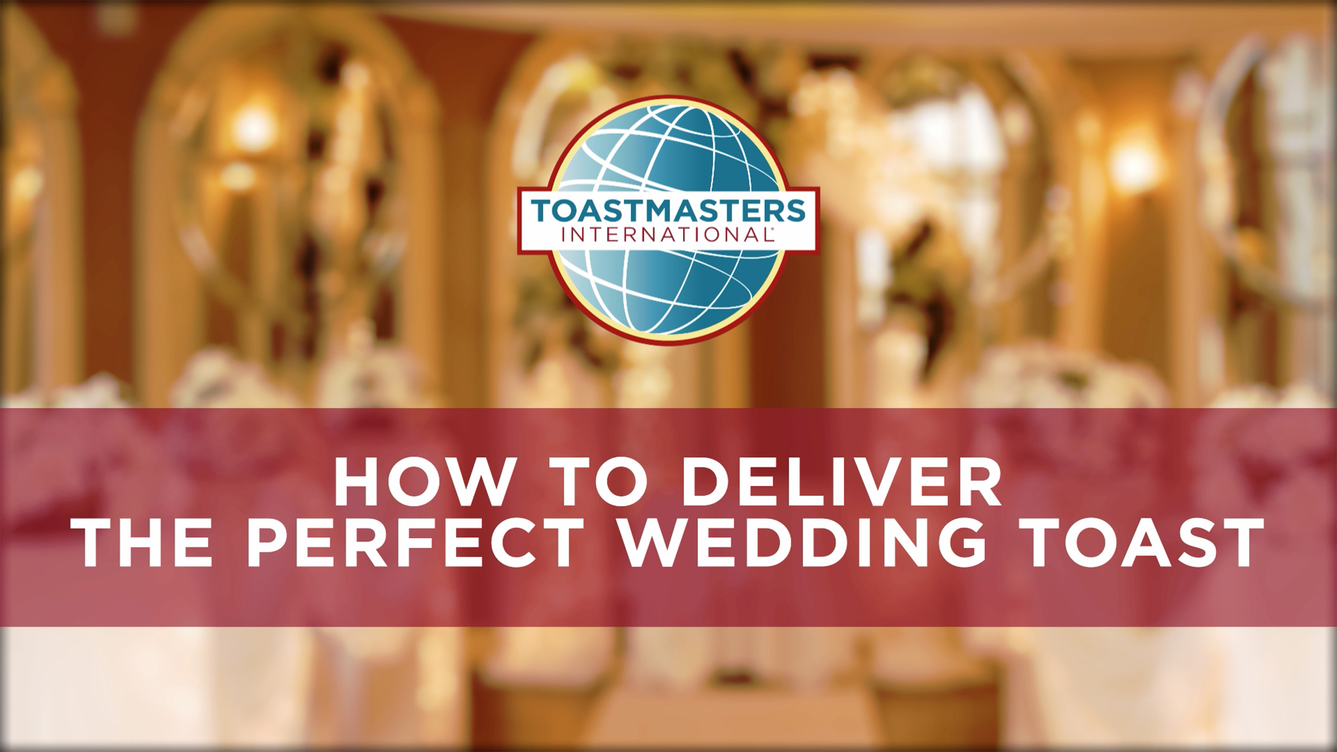 Don’t Burn Your Wedding Toast