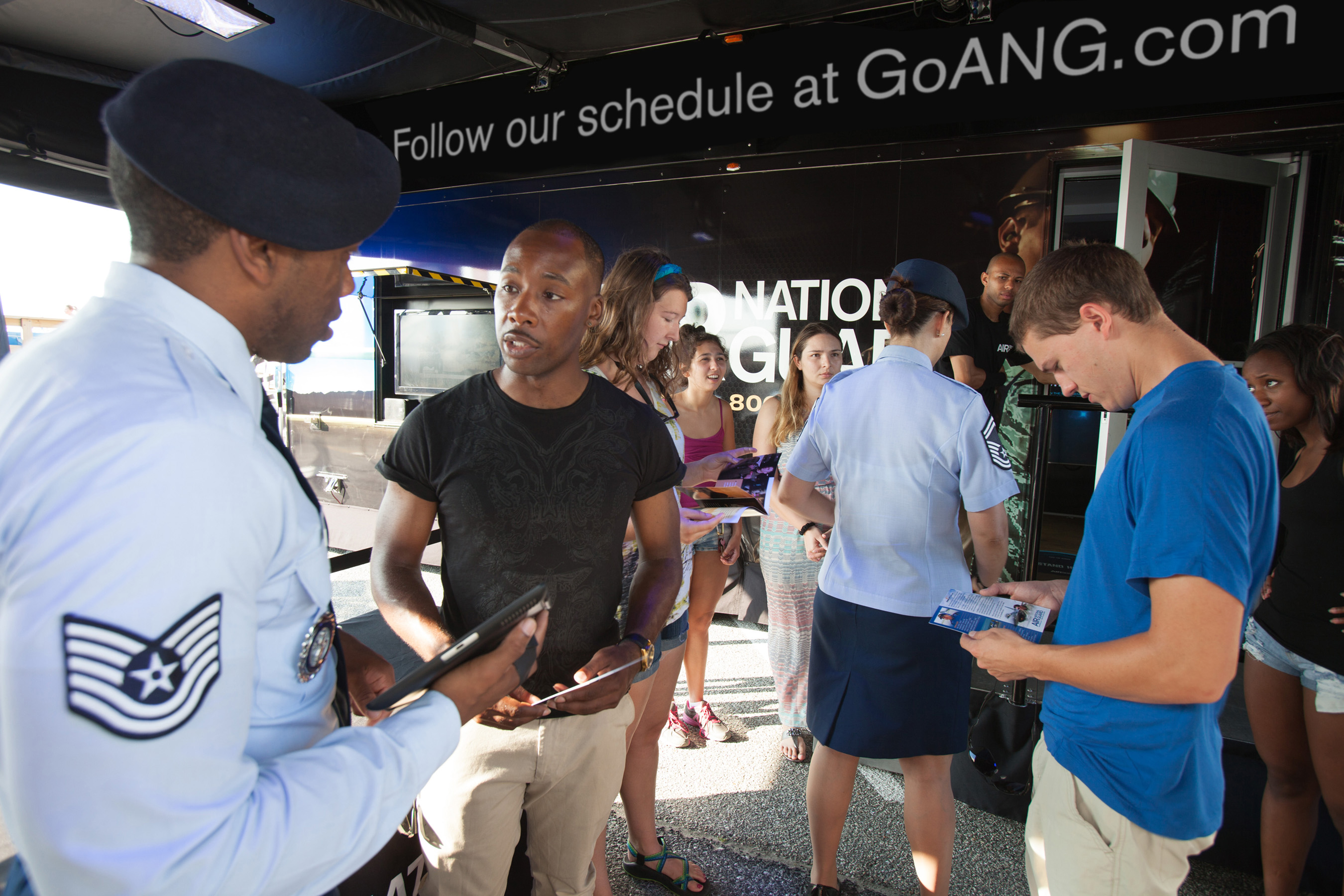 AIR NATIONAL GUARD MOBILE EXPERIENCE RETURNS TO EDUCATE PUBLIC ON LIFE ...