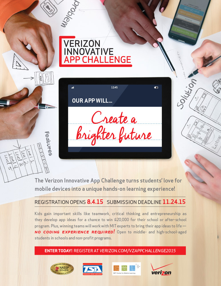 Fourth Annual Verizon Innovative App Challenge Seeks Problem Solving ...