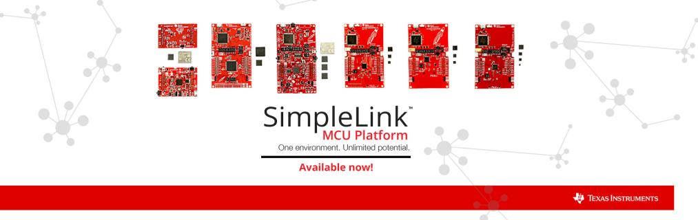 Maximize software investment with the new SimpleLink™ MCU platform