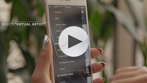 Sephora Launches Virtual Artist For The Sephora to Go App
