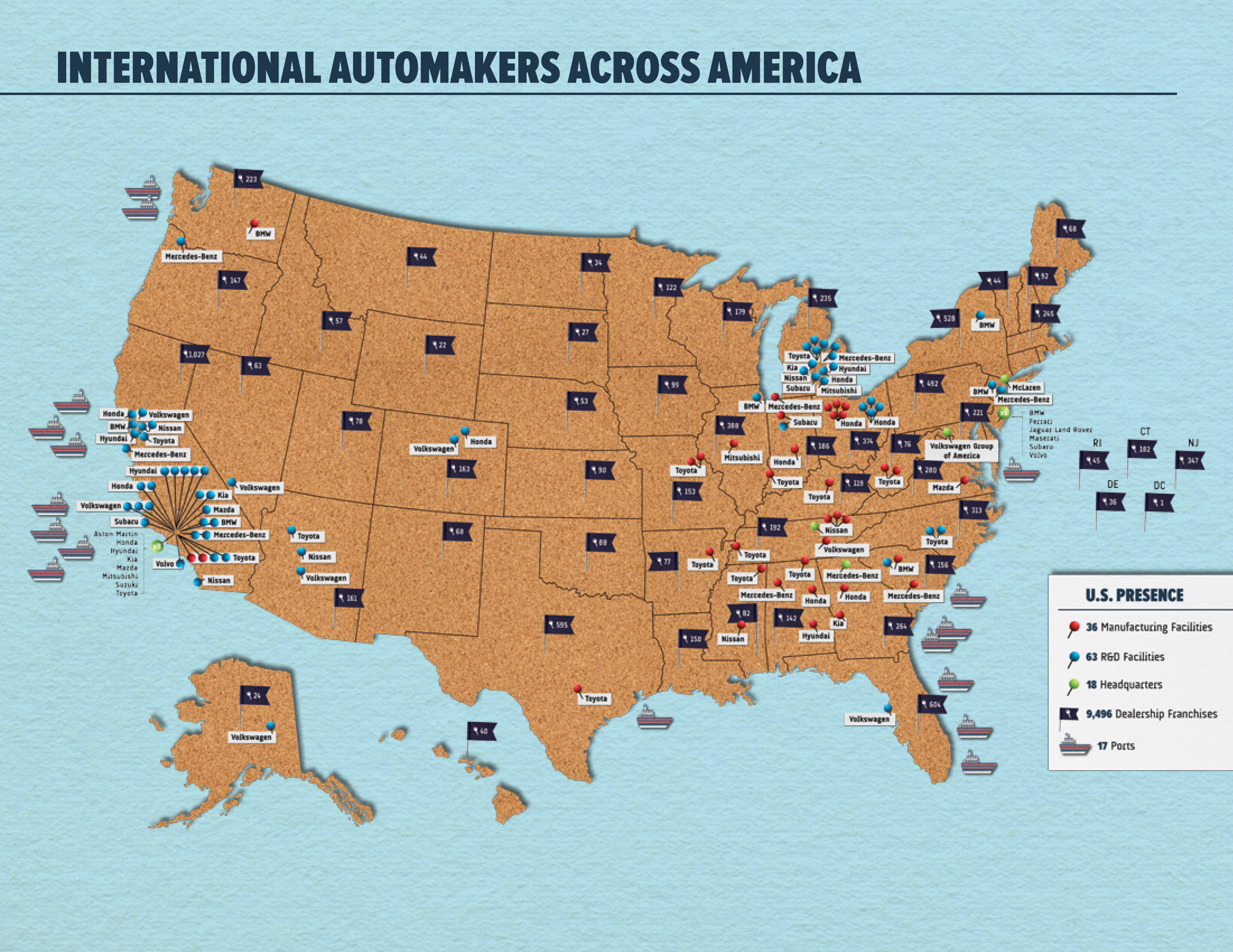 Here For America Releases New Report of International Automakers ...