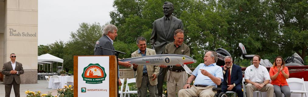 President George H.W. Bush Joins Recreational Boating & Fishing ...