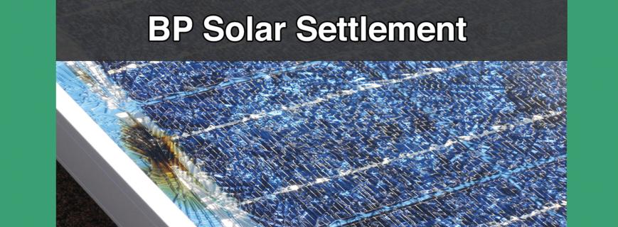 You may be entitled to replacement solar panels and/or a new inverter ...