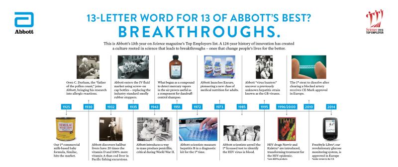 Abbott’s innovation mission appeals to ‘hearts and minds’ of scientists