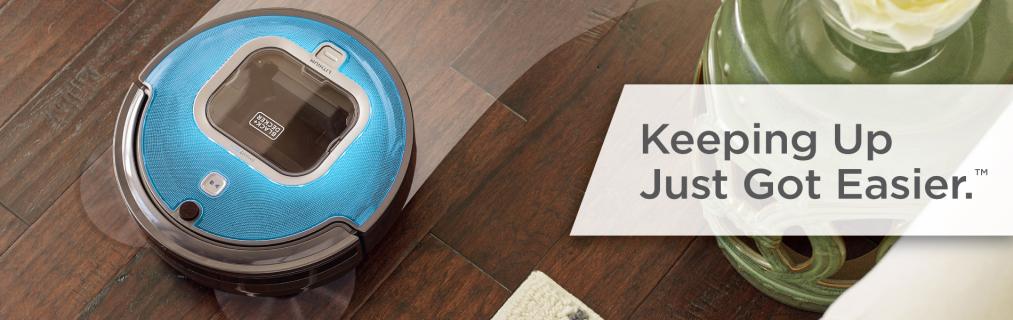 BLACK+DECKER™ Announces SMARTECH™ Robotic Vacuums