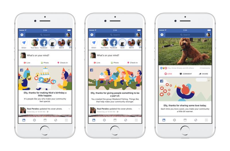 Here's how Facebook is saying “Thank You” to a community of 2 billion ...