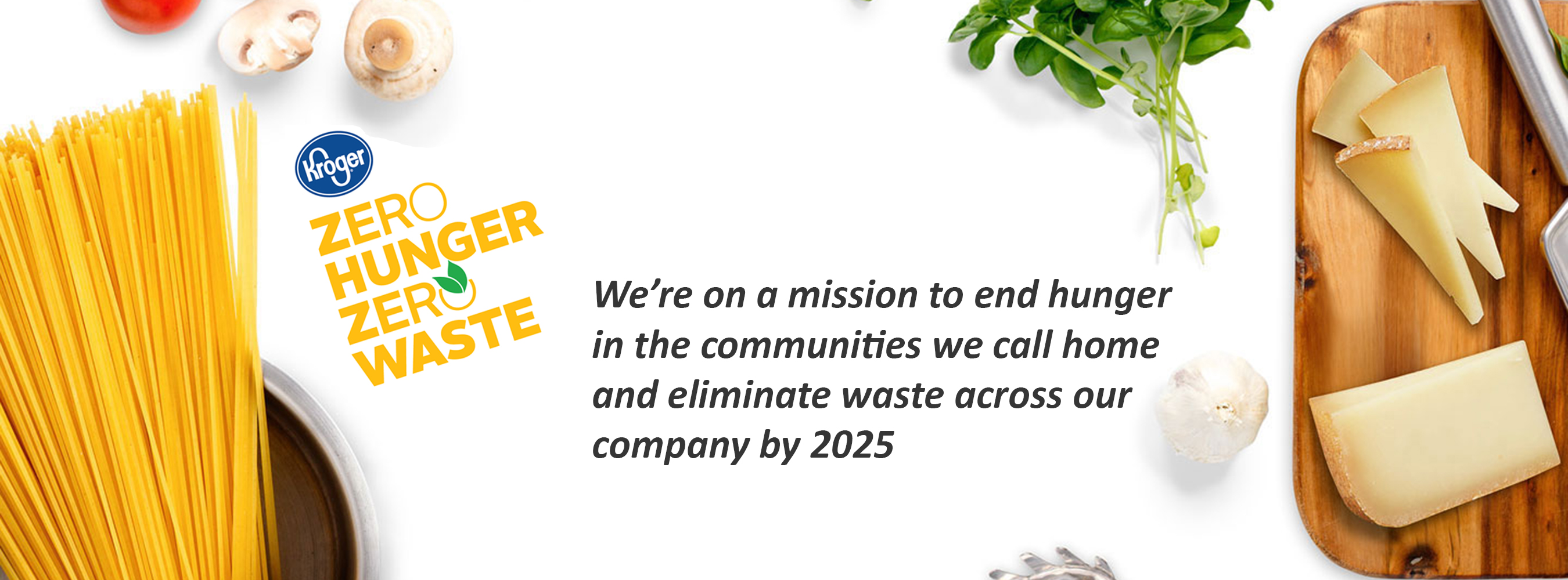 Kroger Announces Zero Hunger | Zero Waste Plan