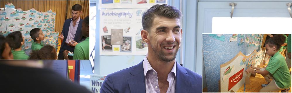 Michael Phelps World Champion Swimmer, Continues Global Ambassadorship