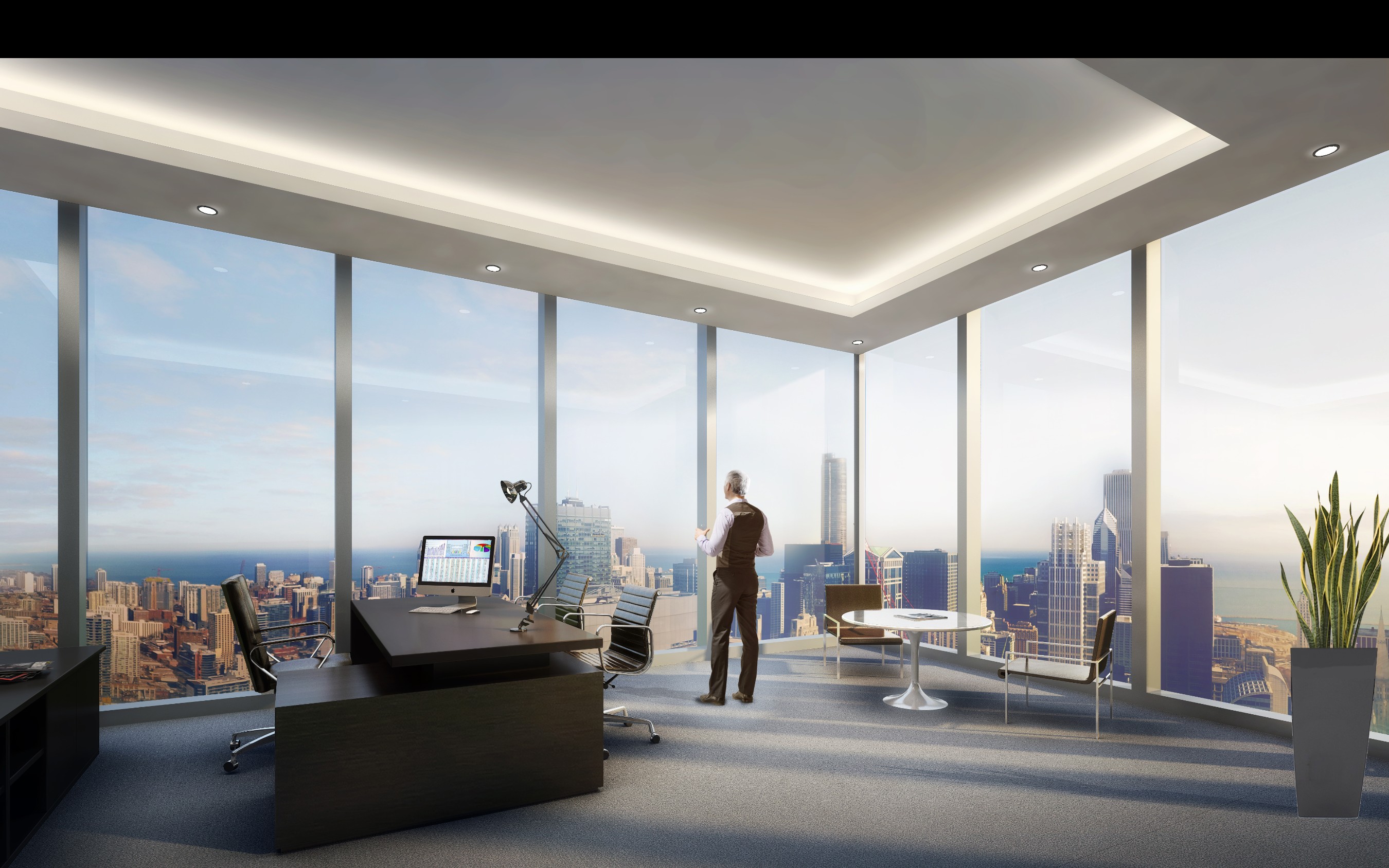 Top Floor Availability at 110 North Wacker Drive Offers Office Space in ...