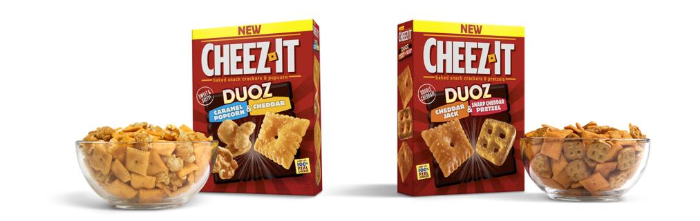 Cheez-It® Creates Unique Snacking Experience With Two New Duoz® Varieties