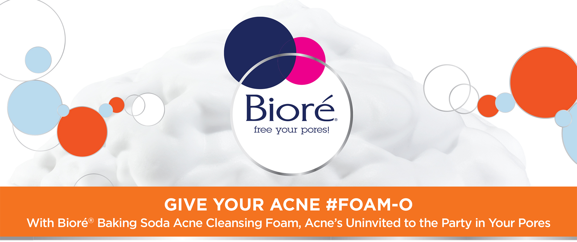Give Your Acne #FOAM-O With Bioré® Baking Soda Acne Cleansing Foam