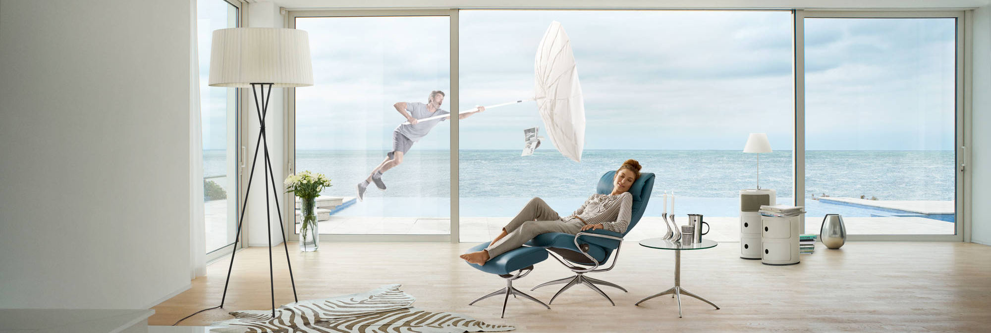 Stressless® combines high-tech manufacturing with high-touch design