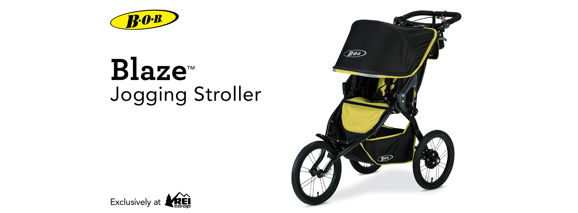 New BOB® Blaze™ Performance Stroller is the Ultimate Training Partner for Active