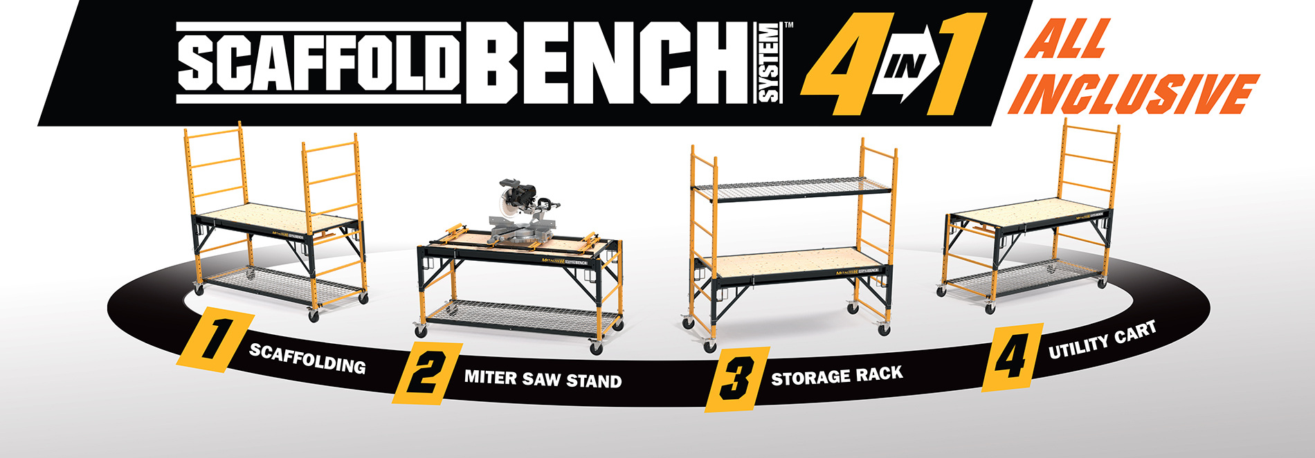 The New Metaltech ScaffoldBench Is A Unique Four-In-One Unit