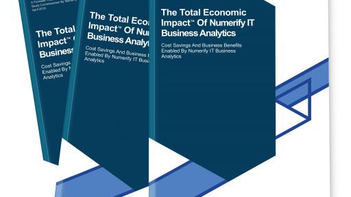 Forrester Study: The Total Economic Impact™ Of Numerify IT Business Analytics