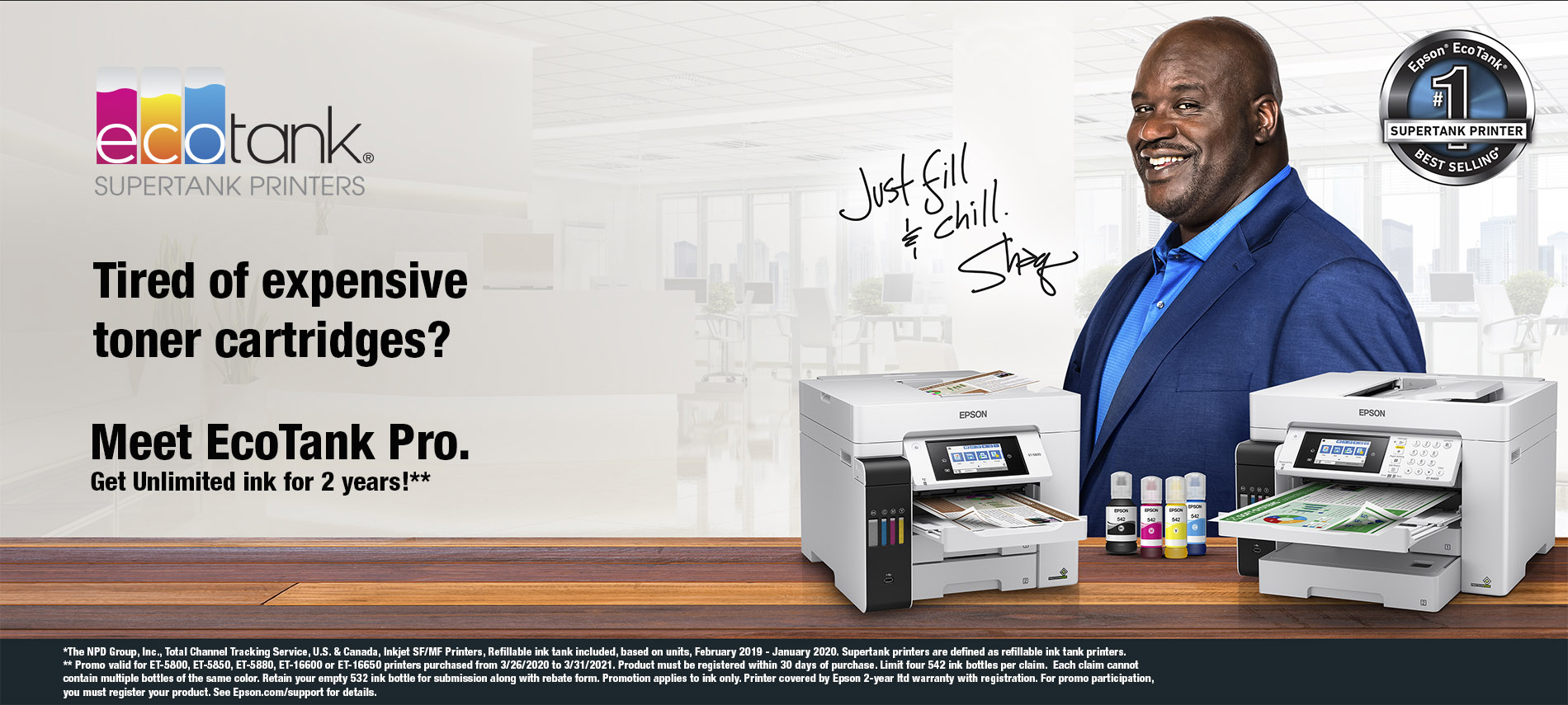 Epson Expands EcoTank Printer Portfolio with Cartridge-Free Pro Series