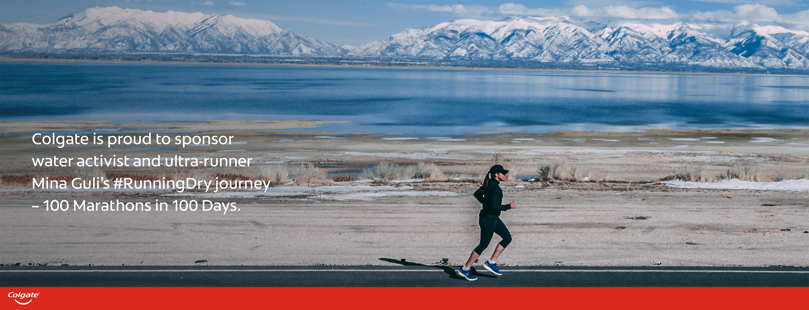 Colgate Save Water Message Hits the Trail with Mina Guli As Ultra ...