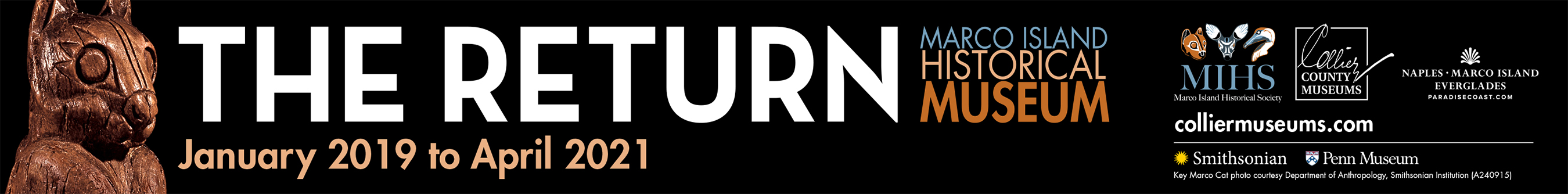 Key Marco Cat travels through time and space to return to Marco Island