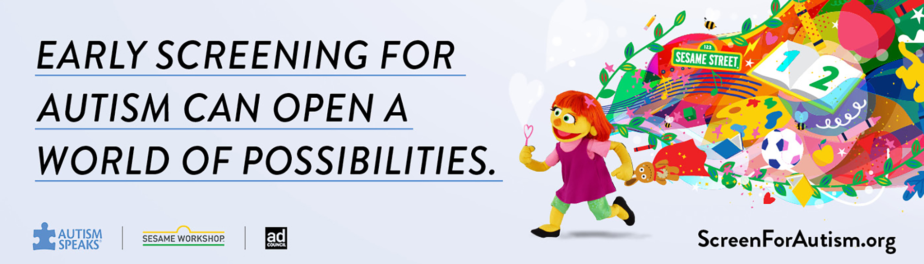 The Ad Council and Autism Speaks partner with Sesame Workshop