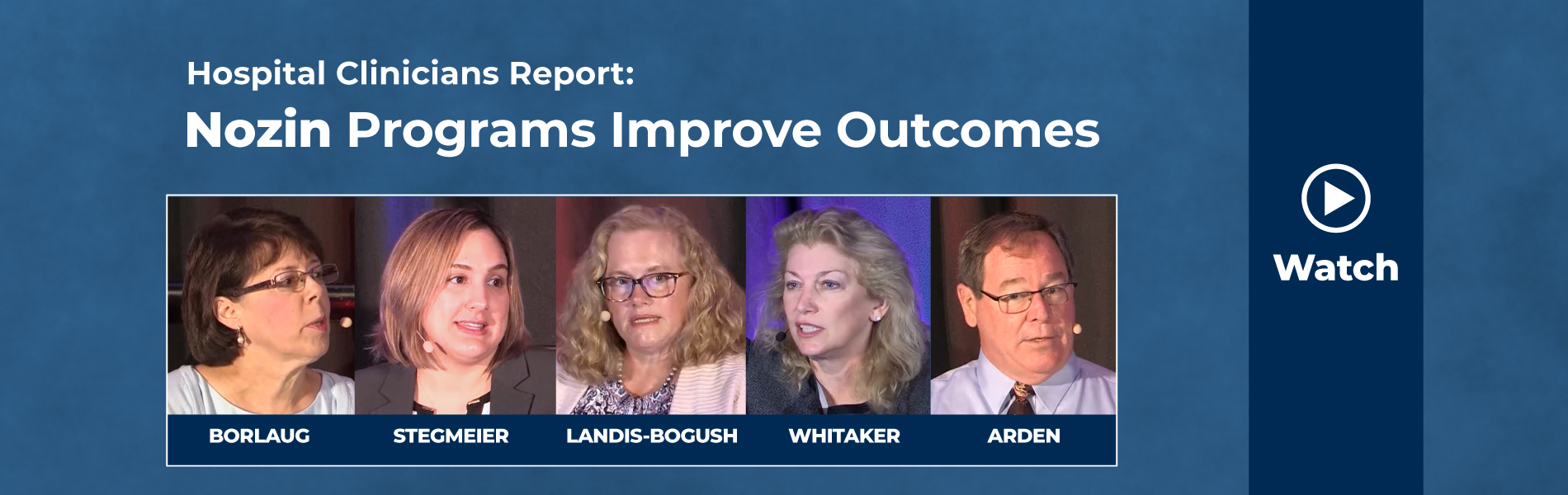 Nozin Nasal Sanitizer Programs Reduce MRSA Infections