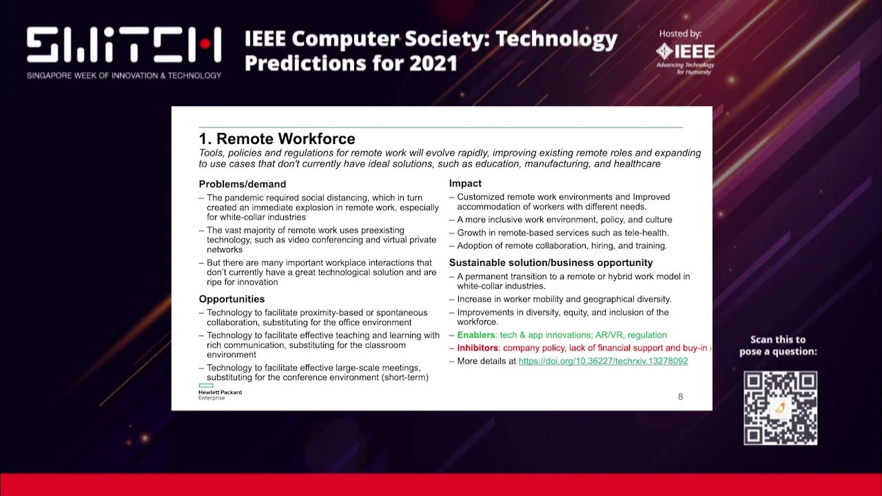 IEEE Computer Society Reveals Its 2021 Technology Predictions