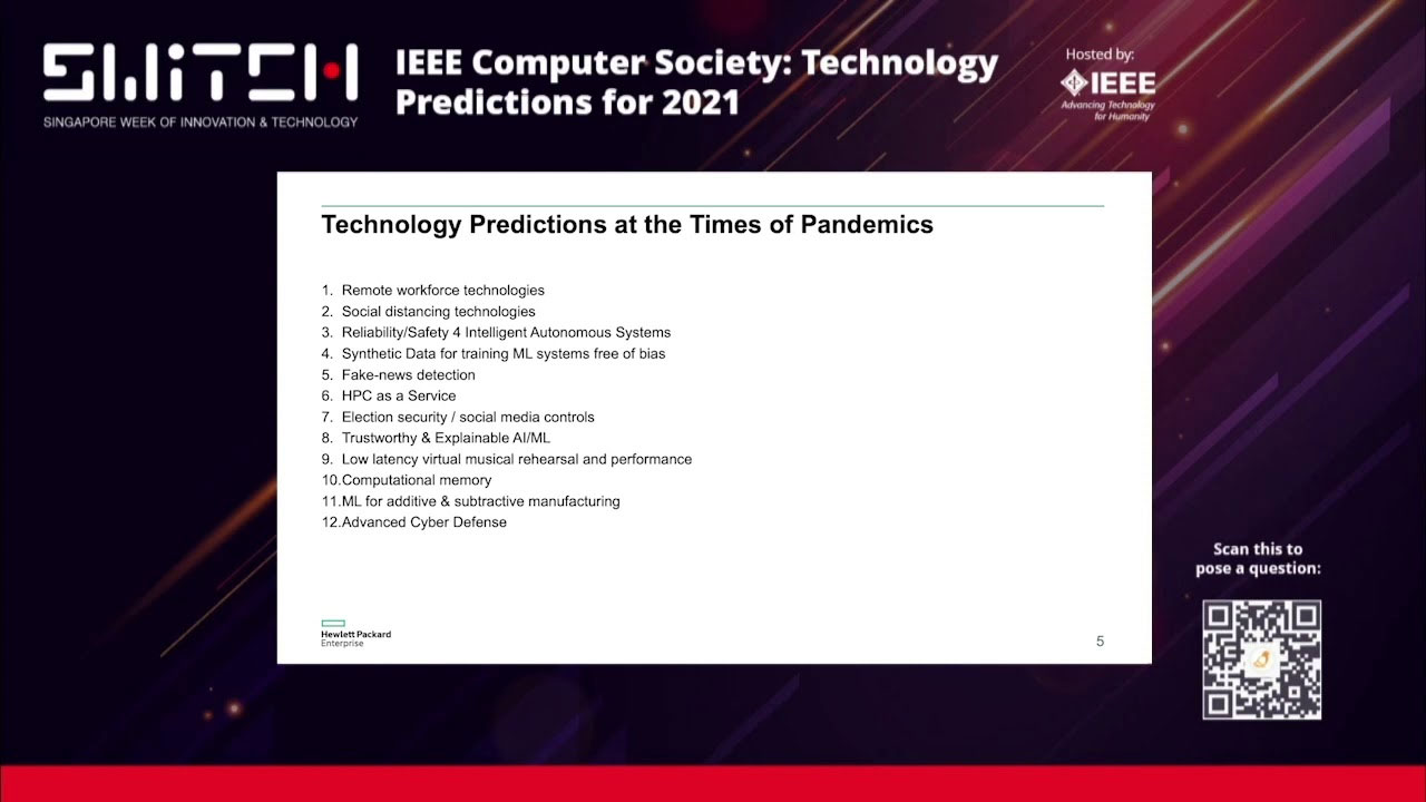 IEEE Computer Society Reveals Its 2021 Technology Predictions