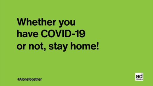 National PSAs in response to Coronavirus Pandemic