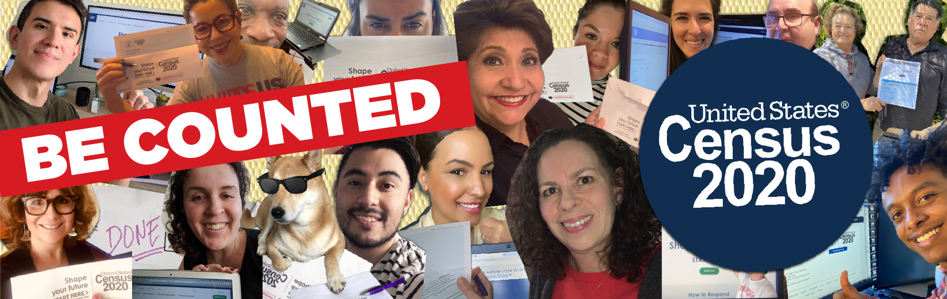 Be heard. Be represented. Be counted!