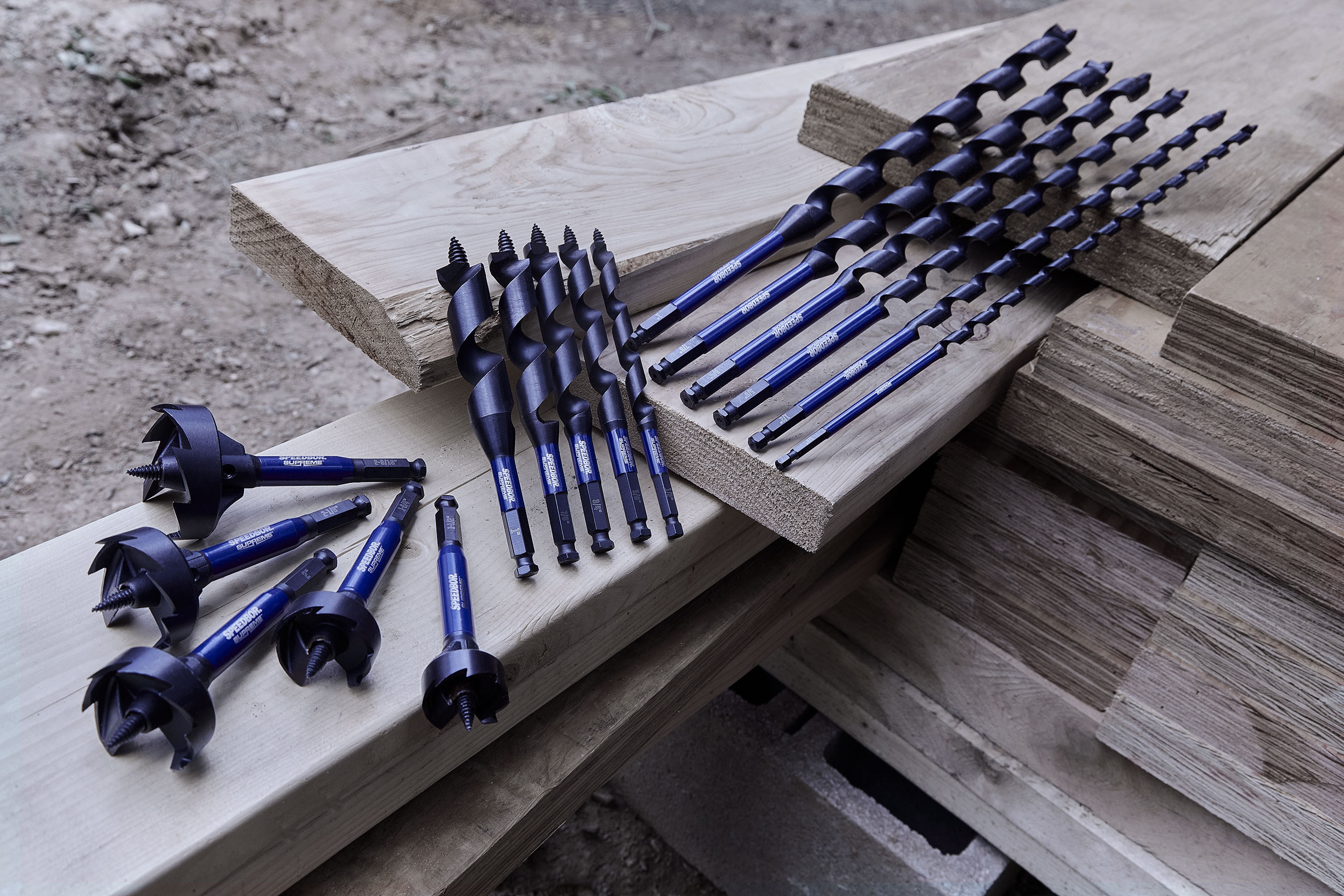 IRWIN® Announces New Line of SPEEDBOR SUPREME™ Self-Feed and Auger Bits