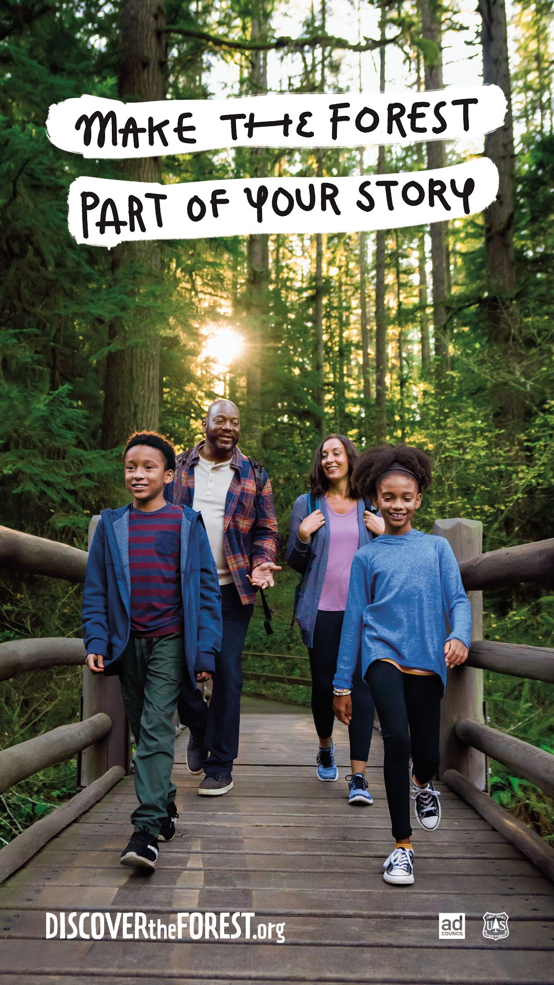 The Ad Council and USDA Forest Service Encourage Families to Make the ...