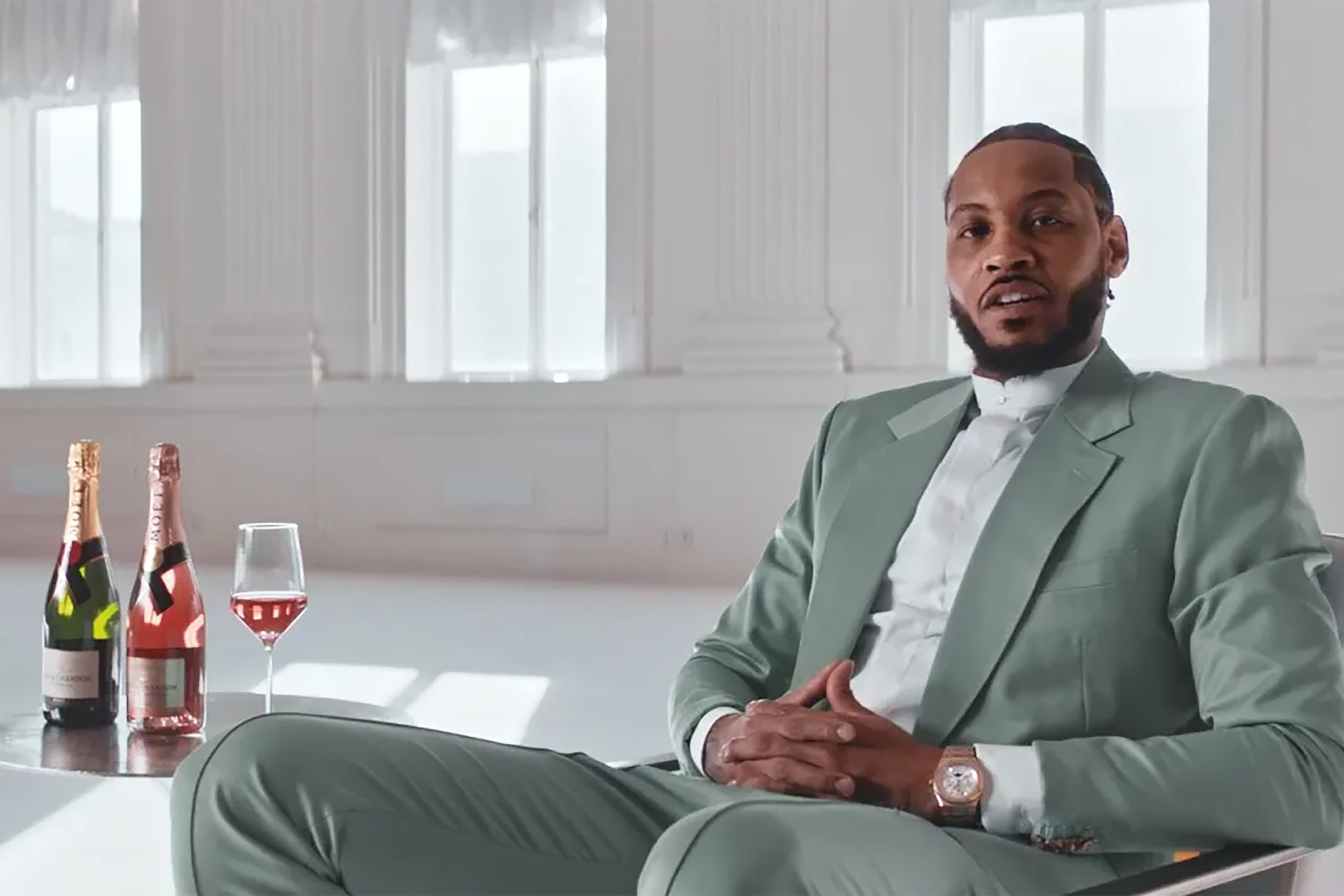 Moët & Chandon, the Official Champagne of the NBA