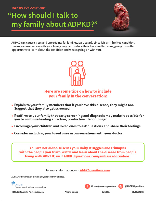 A Critical Question to Ask your Doctor: ADPKD Questions Campaign ...