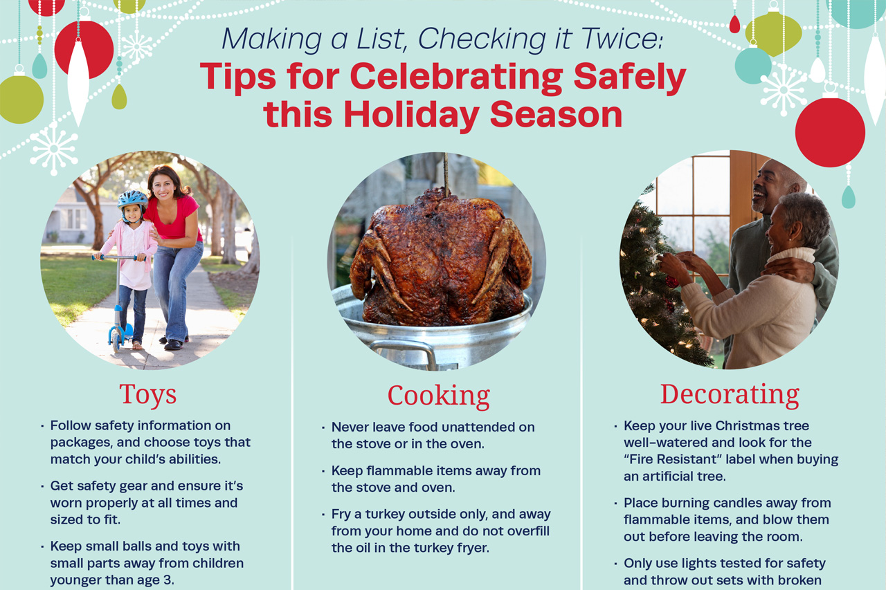Making a List, Checking it Twice: Tips for Celebrating Safely this Holiday