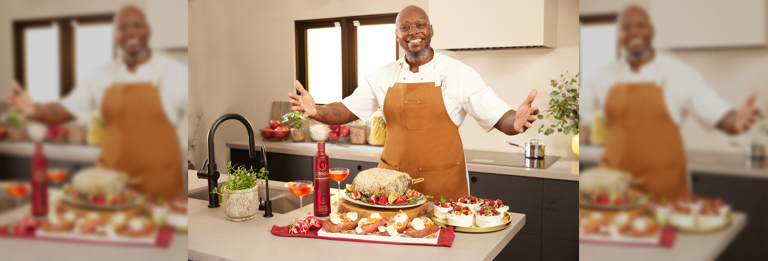 CÎROC & Celebrity Chef Richard Ingraham are Cooking up Love in the Kitchen