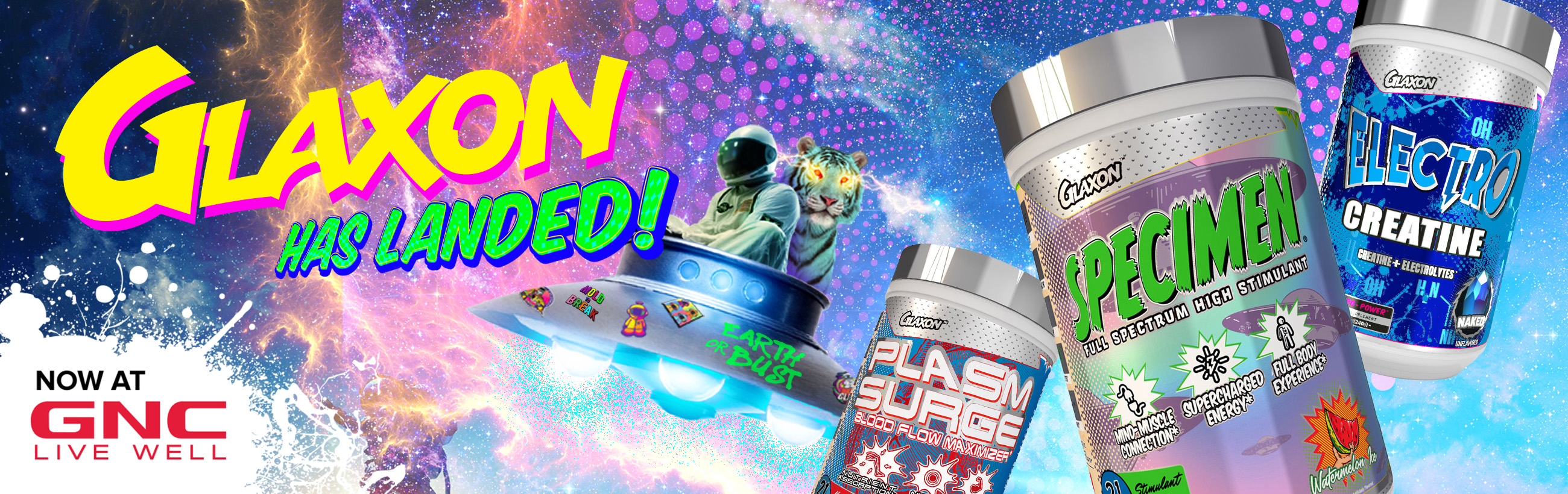 GLAXON™ Has Landed at GNC: Company Introduces Robust Product Line From ...